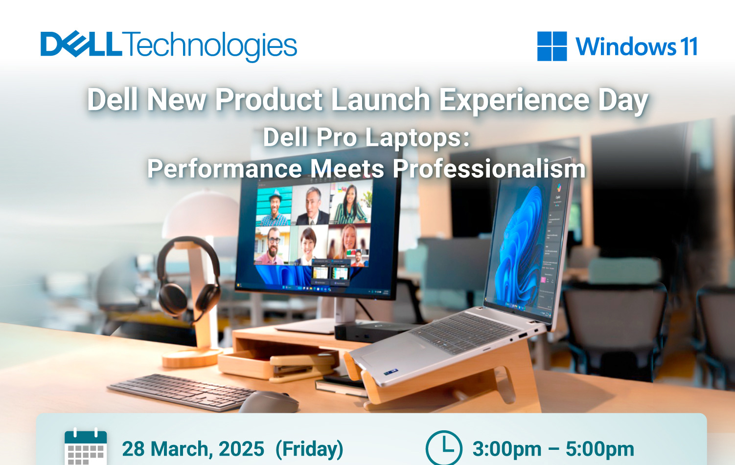 Invitation - Dell New Product Launch Experience Day - Dell Pro Laptops ...