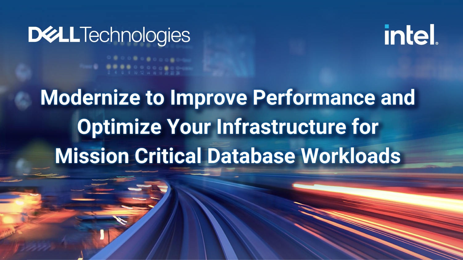 Dell Technologies Webinar: Modernize to Improve Performance and ...