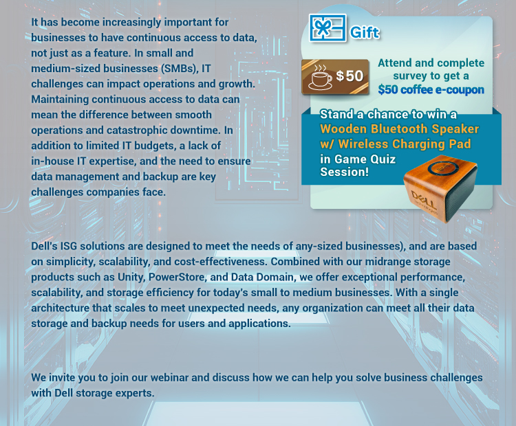 Invitation - Dell Technologies Webinar: Simplify and Scale: Dell’s ...